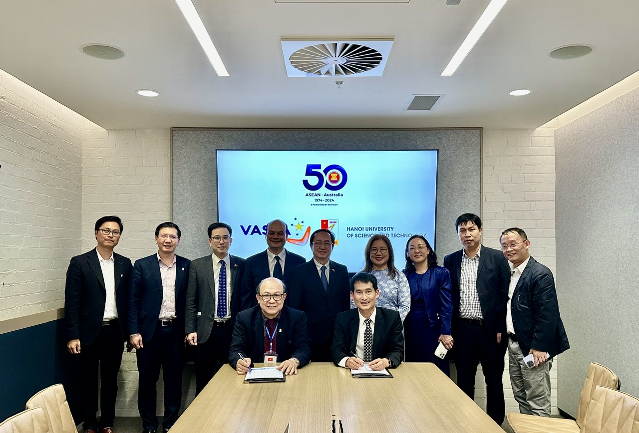 VASEA signed a cooperation agreement with Hanoi University of Science ...